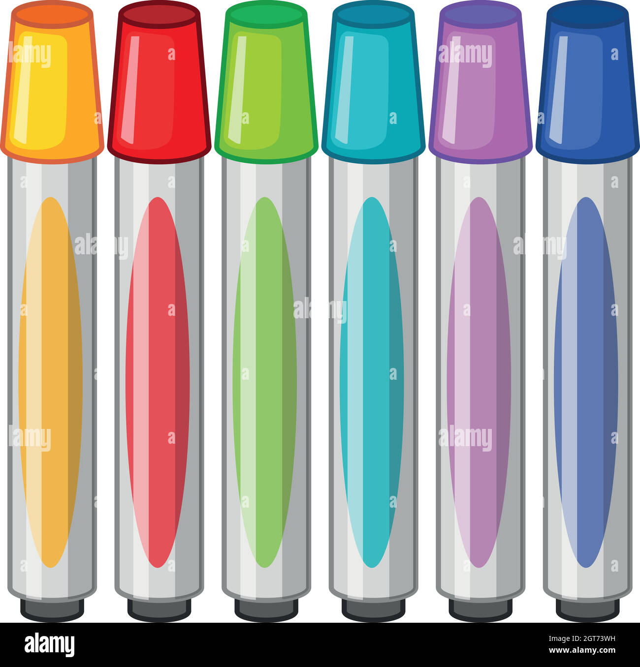 Graphic markers Stock Vector Images - Alamy