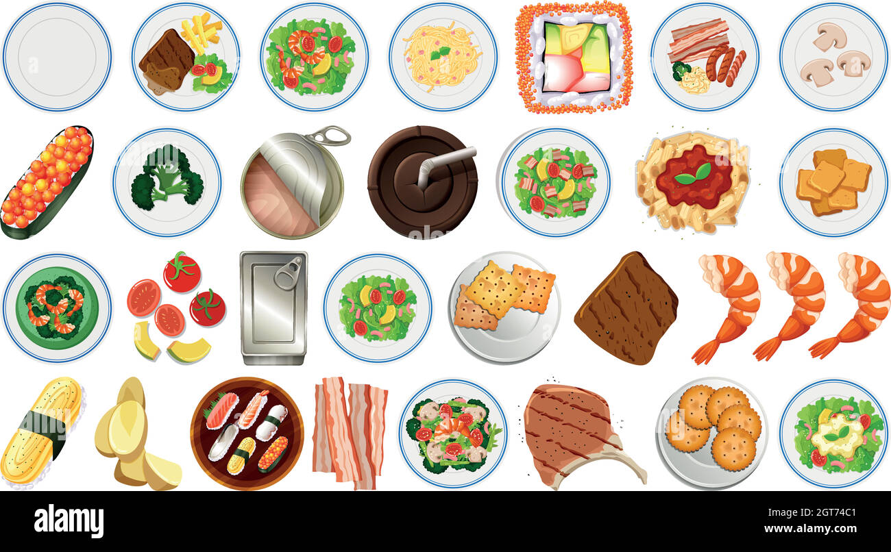 Tuna on white background Stock Vector Images - Alamy