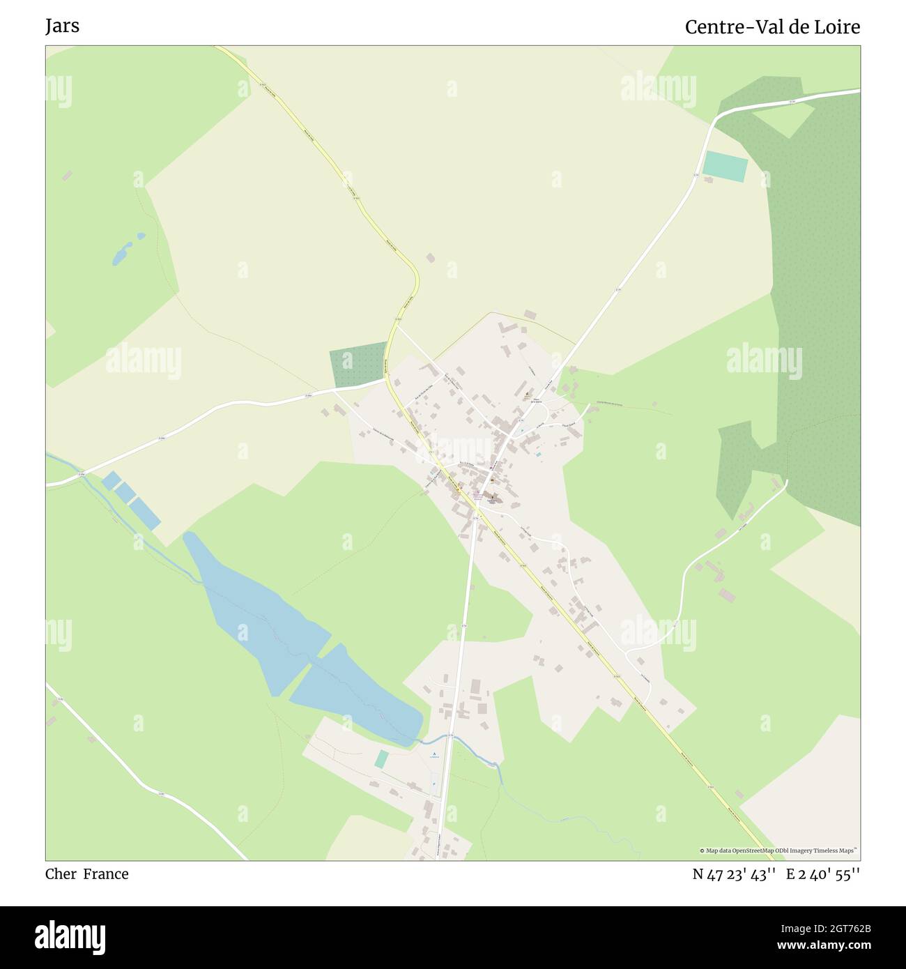 Jars, Cher, France, Centre-Val de Loire, N 47 23' 43'', E 2 40' 55 ...