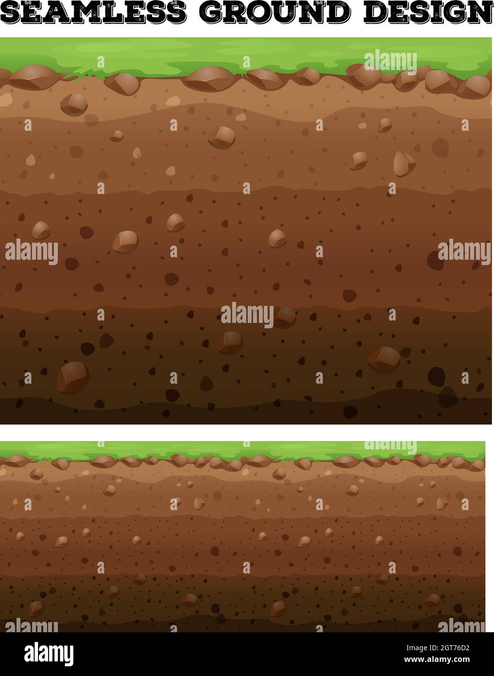 Underground design with lawn on dirt Stock Vector Image & Art - Alamy