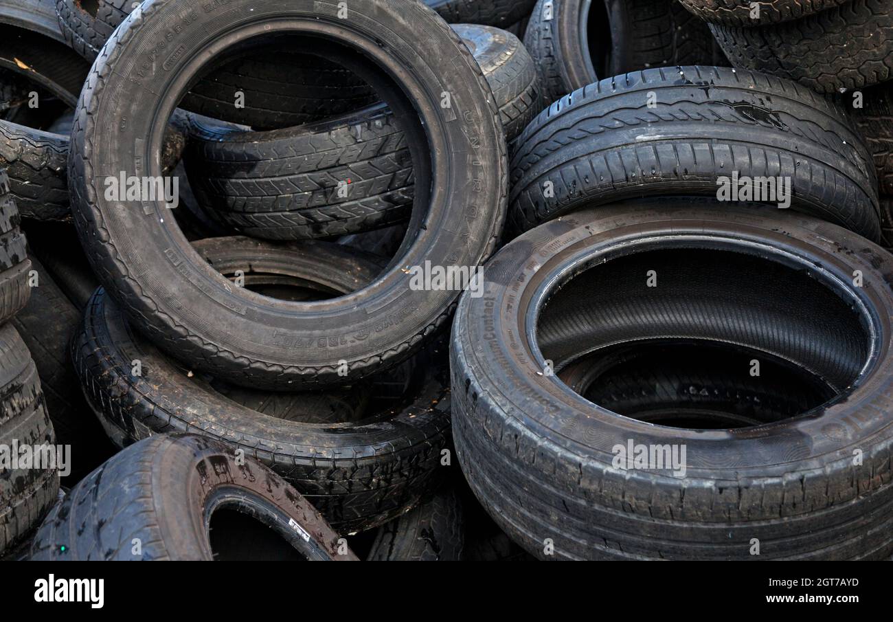 Worn Tires High Resolution Stock Photography and Images - Alamy