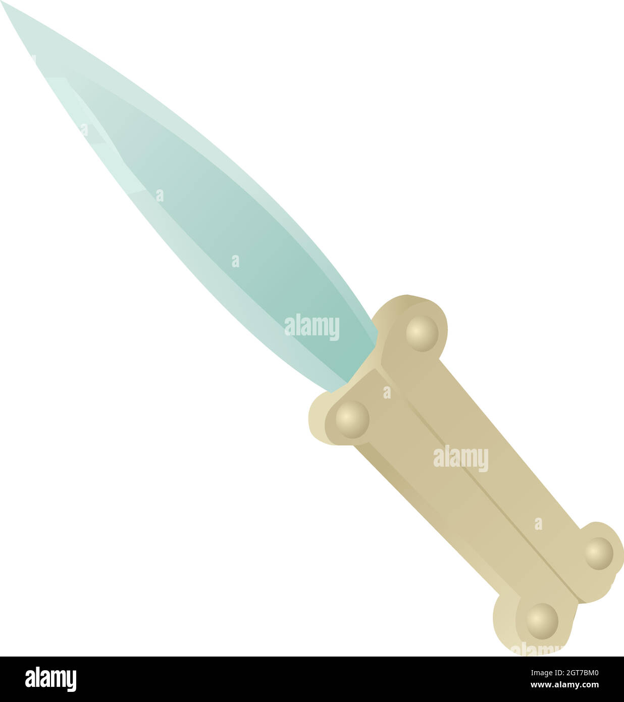 Cartoon dagger hi-res stock photography and images - Alamy