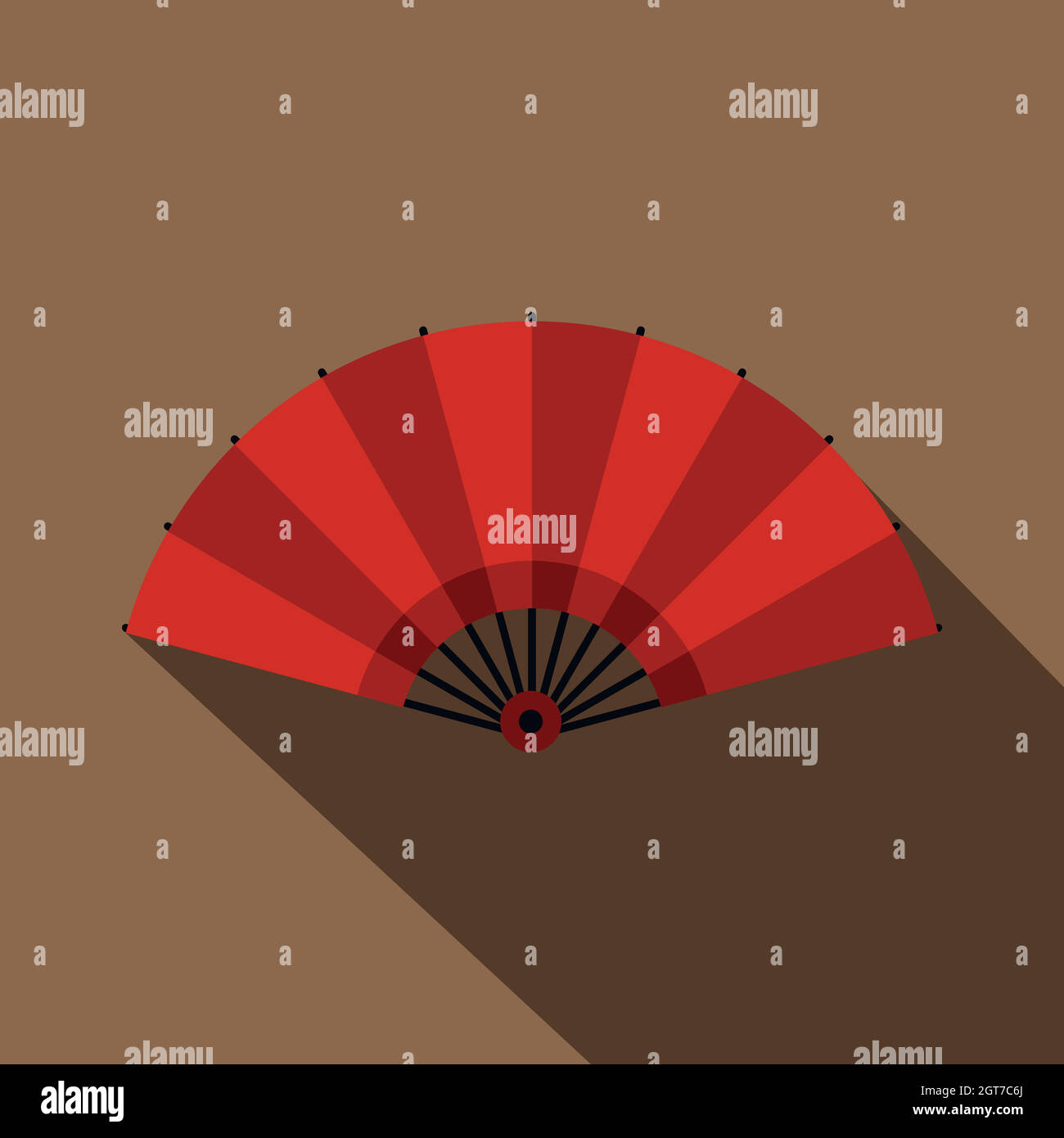 Chinese fan silk Stock Vector Images - Alamy