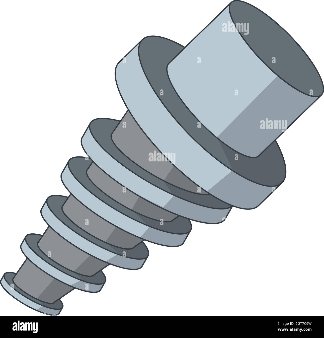 Spiral tool icon, cartoon style Stock Vector Image & Art - Alamy