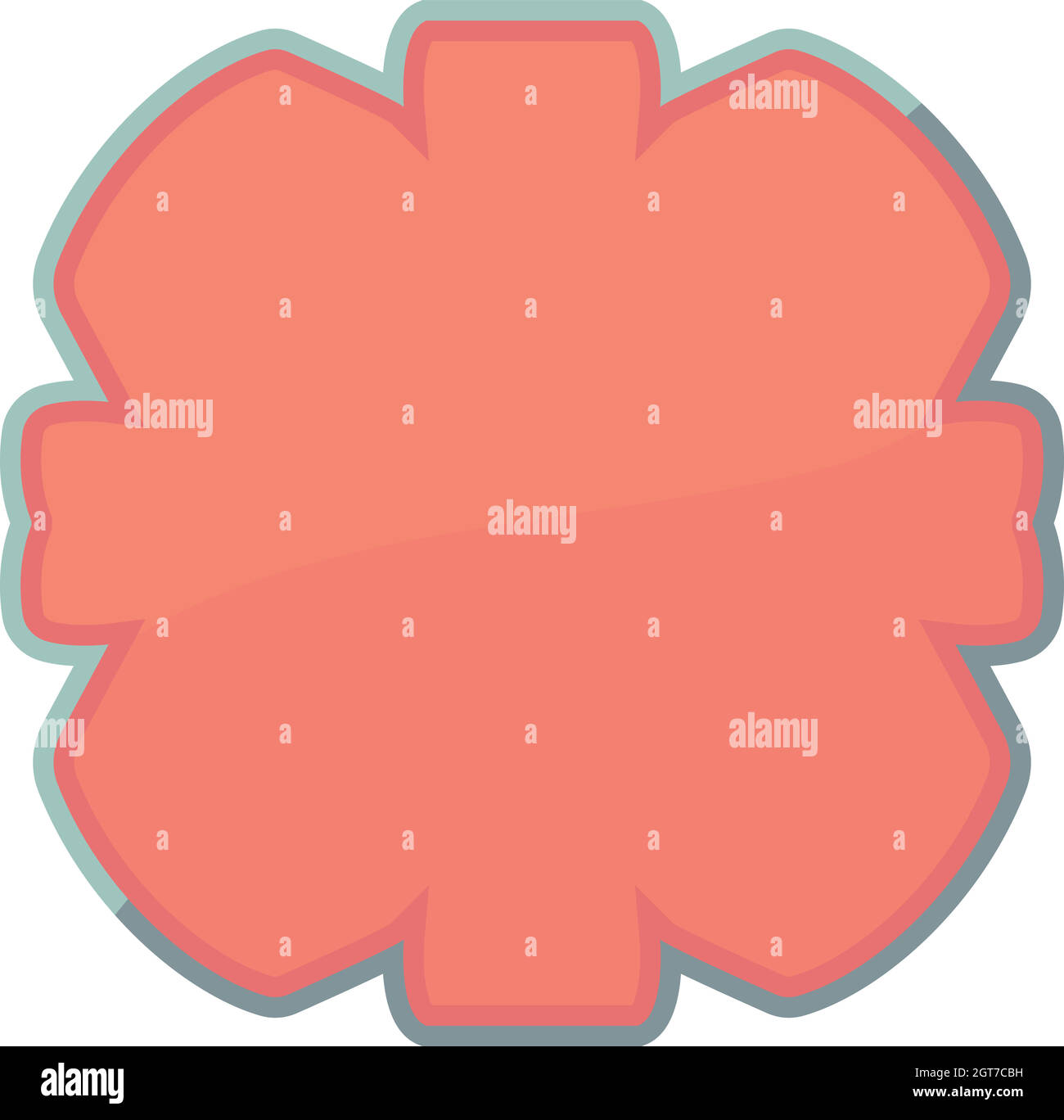 Shaped tag icon, cartoon style Stock Vector Image & Art - Alamy