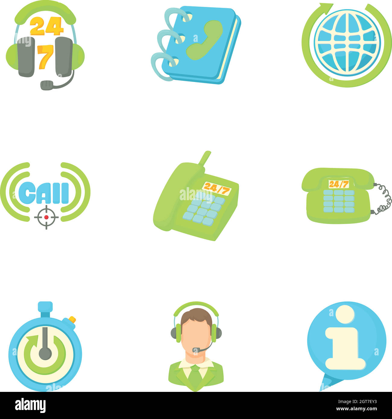 Call consultation Stock Vector Images - Alamy
