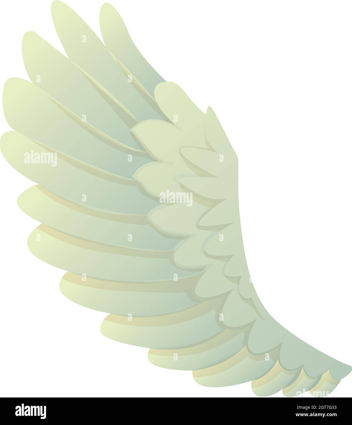 Curve wing icon, cartoon style Stock Vector Image & Art - Alamy