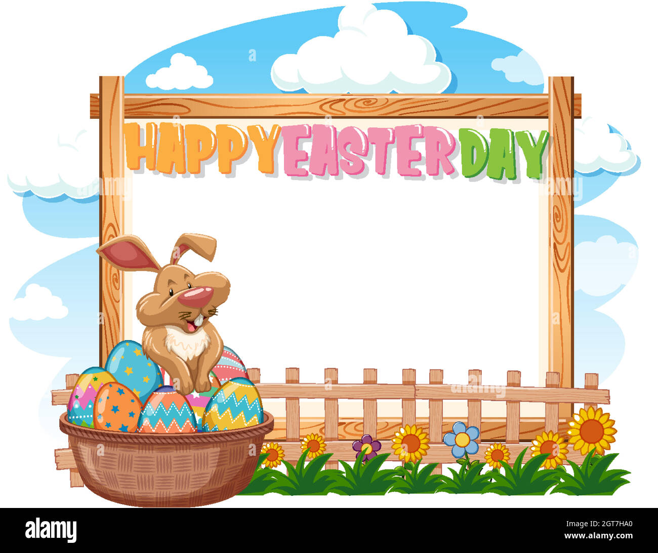 Bunny border hi-res stock photography and images - Alamy