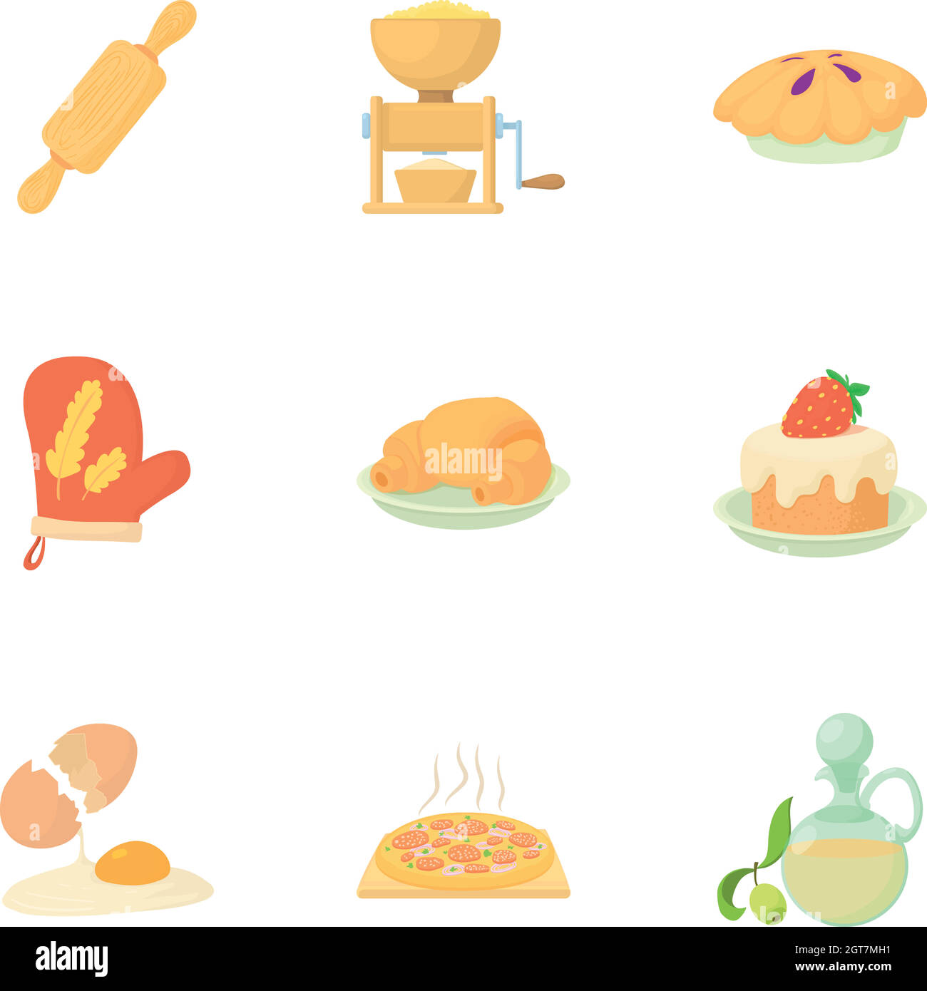 Pastries gourmet Cut Out Stock Images & Pictures - Alamy