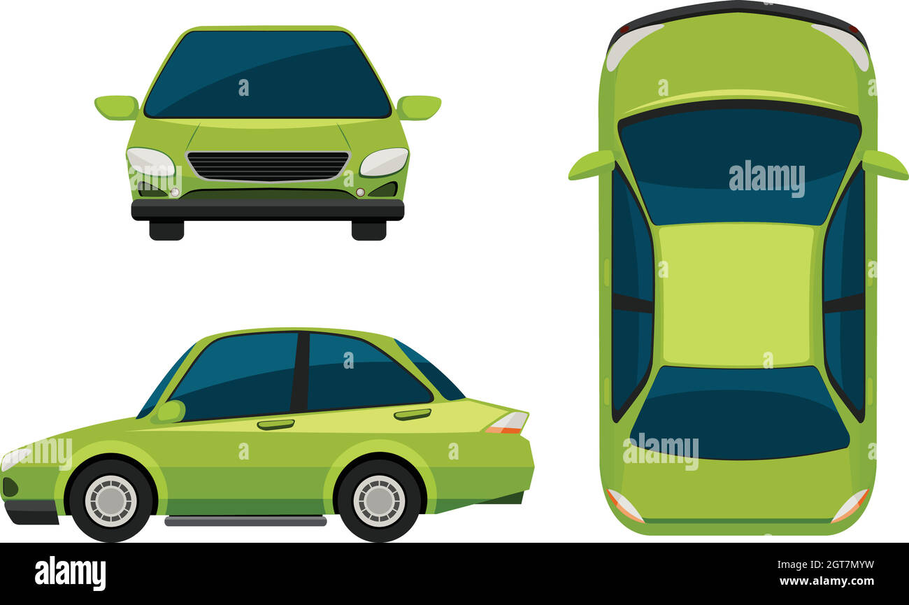 Automatic green Stock Vector Images - Alamy