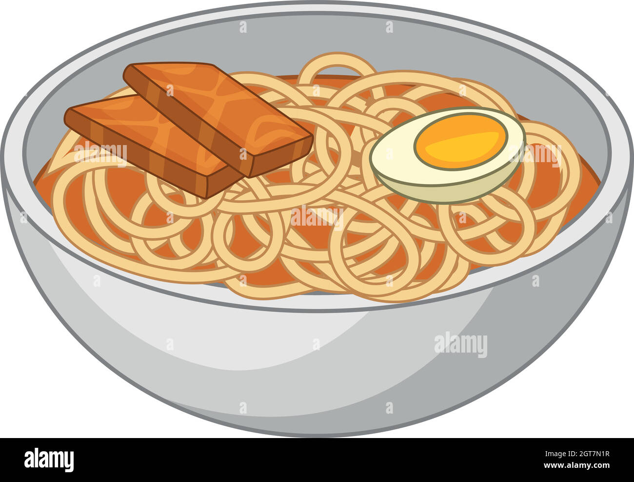 Traditional asian noodles vegetable Stock Vector Images - Alamy