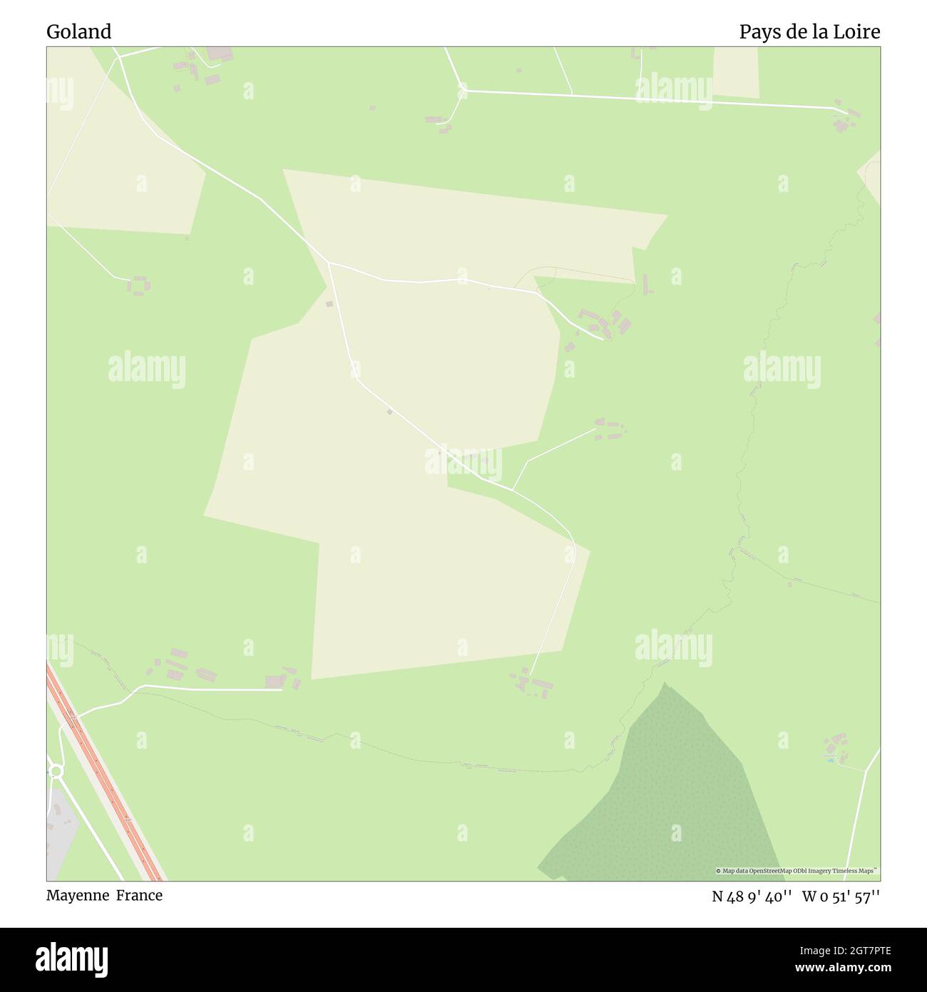 Goland, Mayenne, France, Pays de la Loire, N 48 9' 40'', W 0 51' 57 ...