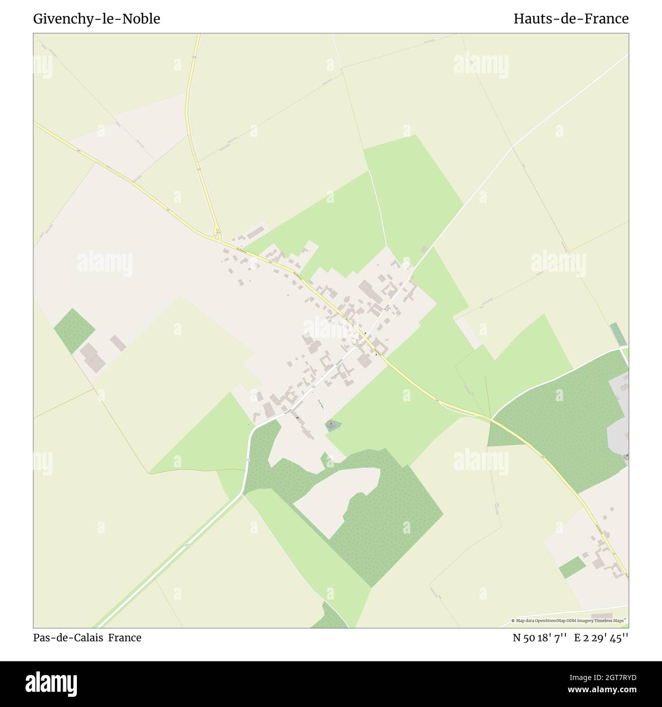 Givenchy-le-Noble, Pas-de-Calais, France, Hauts-de-France, N 50 18' 7 ...