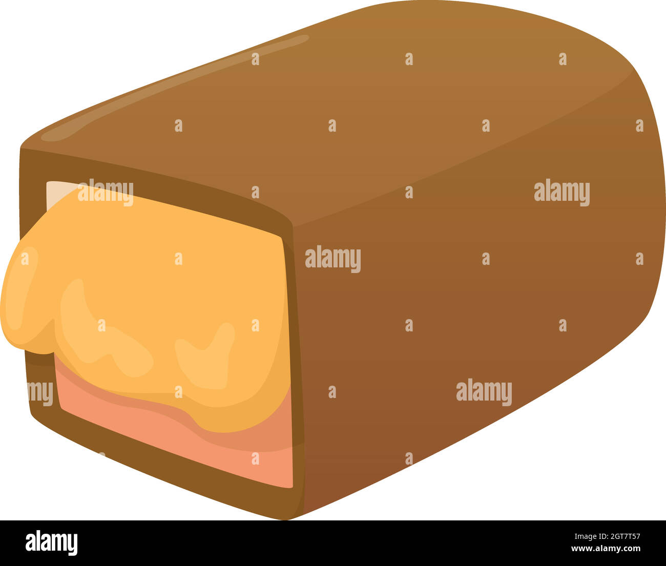 Chocolate icon, cartoon style Stock Vector Image & Art - Alamy