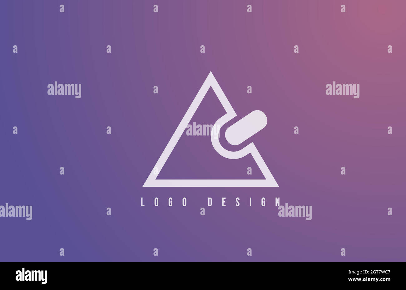 A alphabet logo letter for business and company with geometric style ...