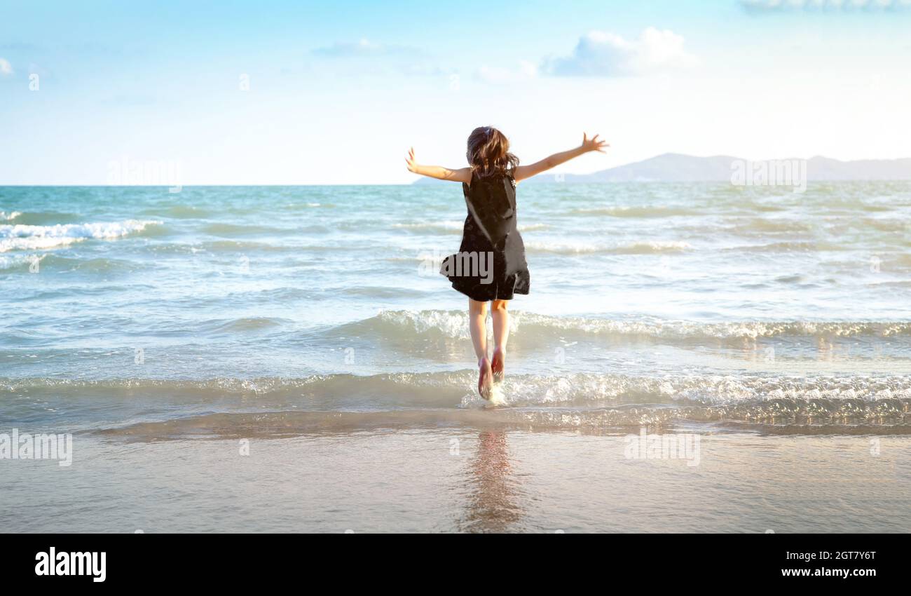 Happiness summer fun rayong beach hi-res stock photography and images ...