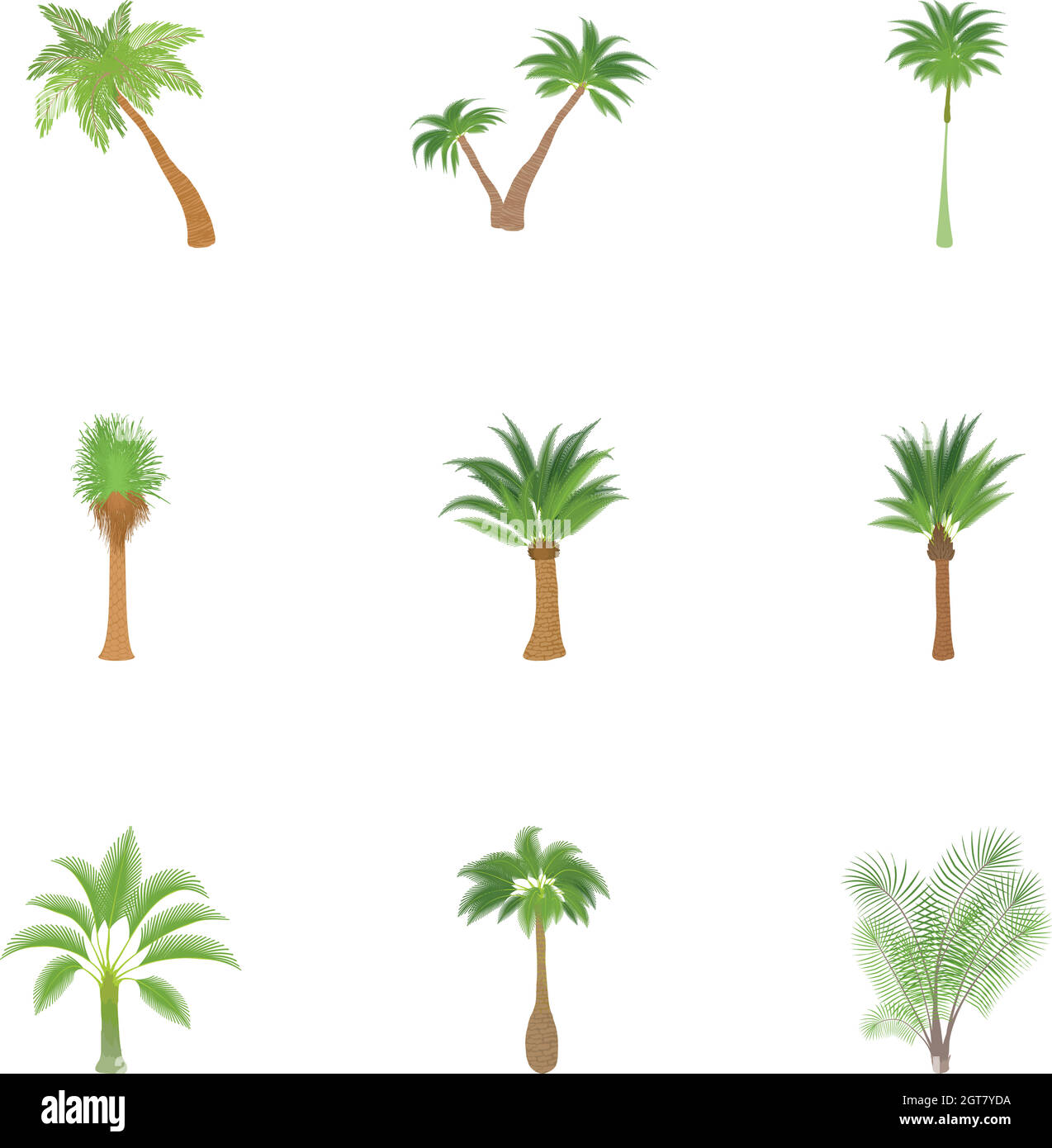 Big tall green plant Stock Vector Images - Alamy