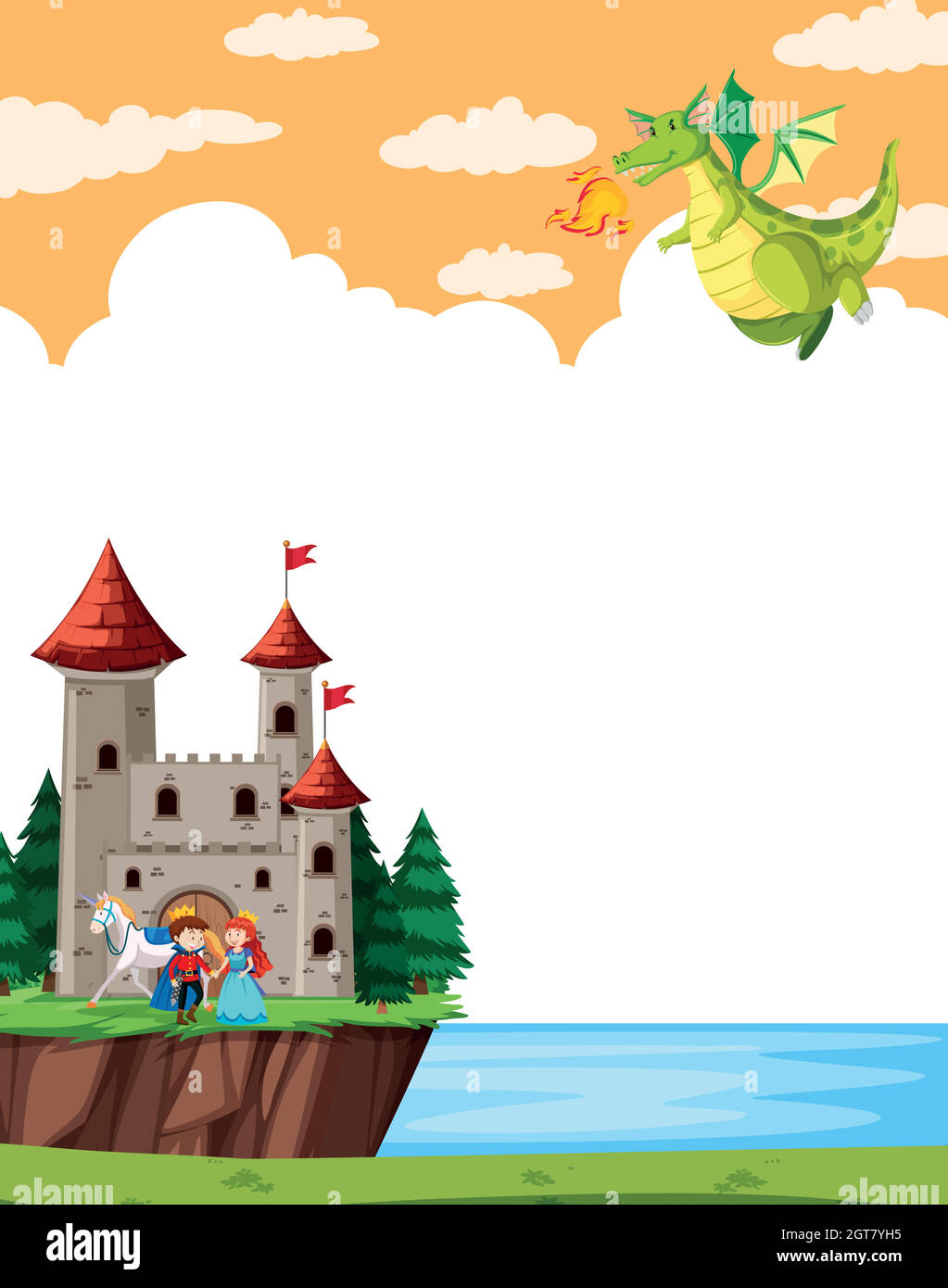 A fantasy land template Stock Vector Image & Art - Alamy