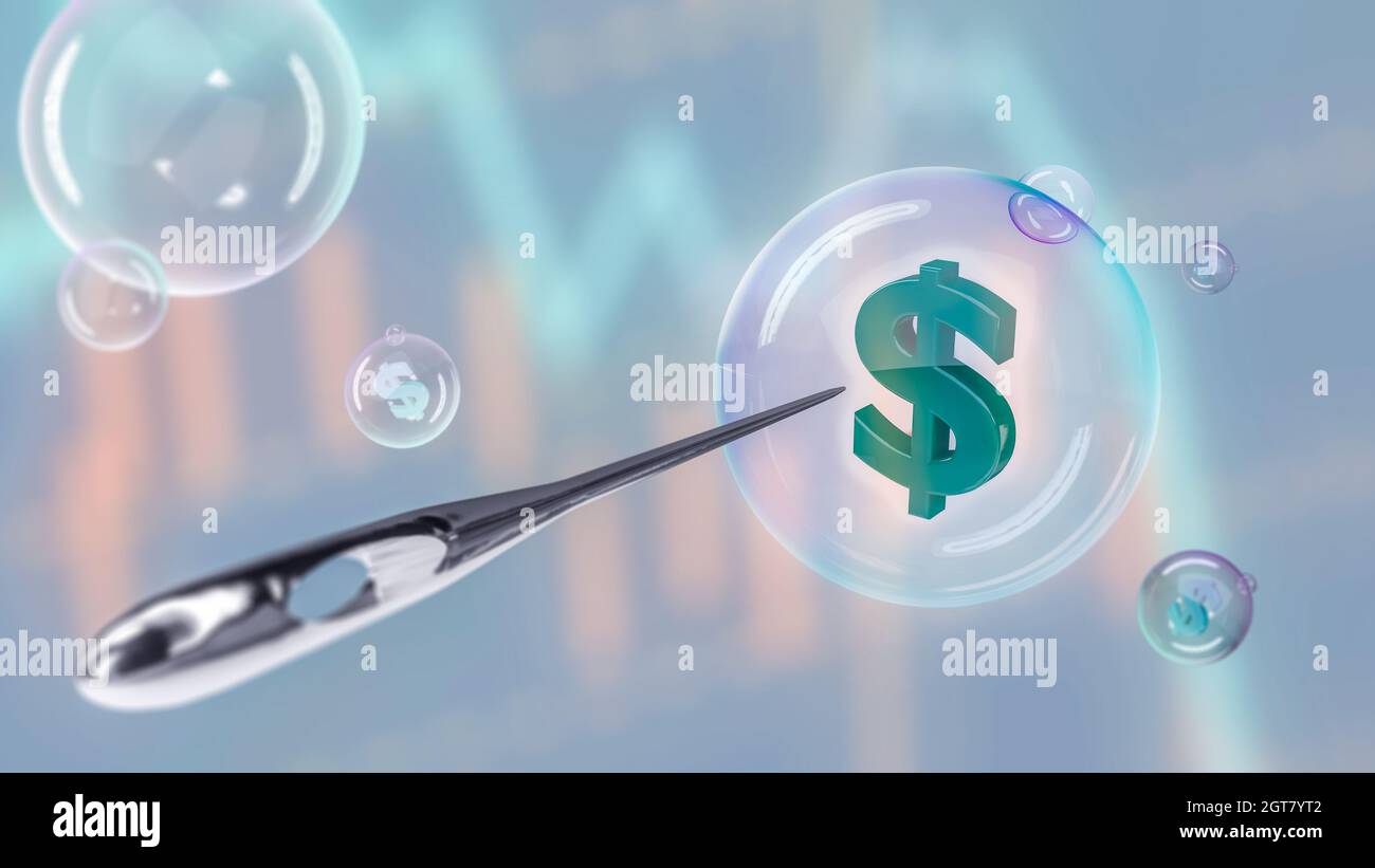 Bubble is burst hi-res stock photography and images - Alamy