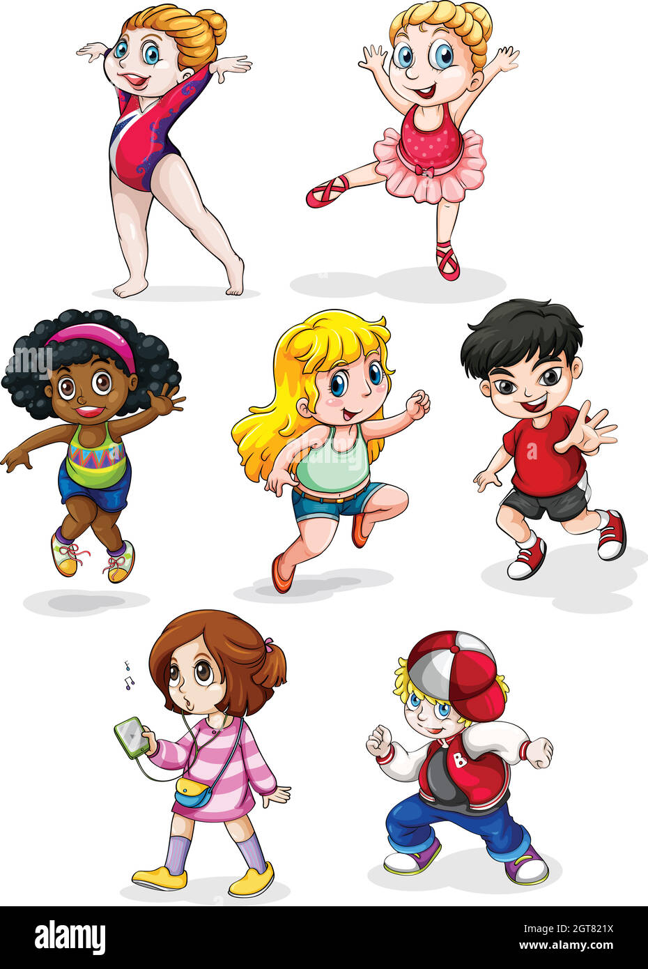 Indoor dance Stock Vector Images - Alamy