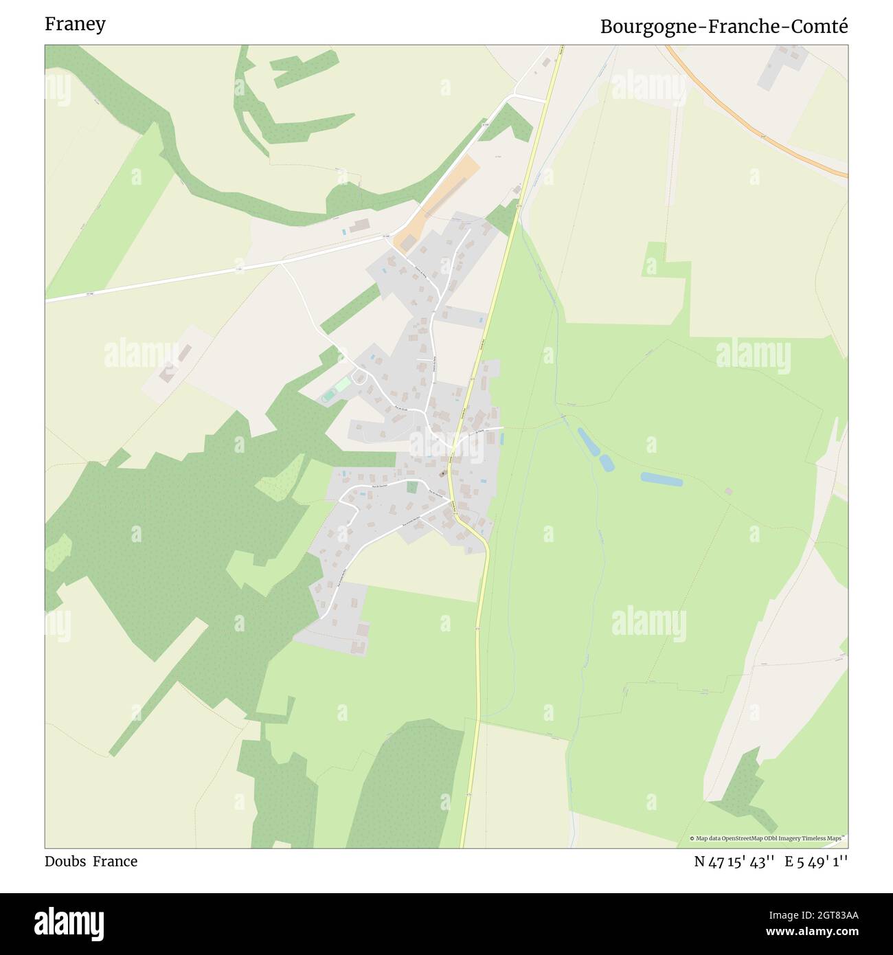 Franey, Doubs, France, Bourgogne-Franche-Comté, N 47 15' 43'', E 5 49 ...