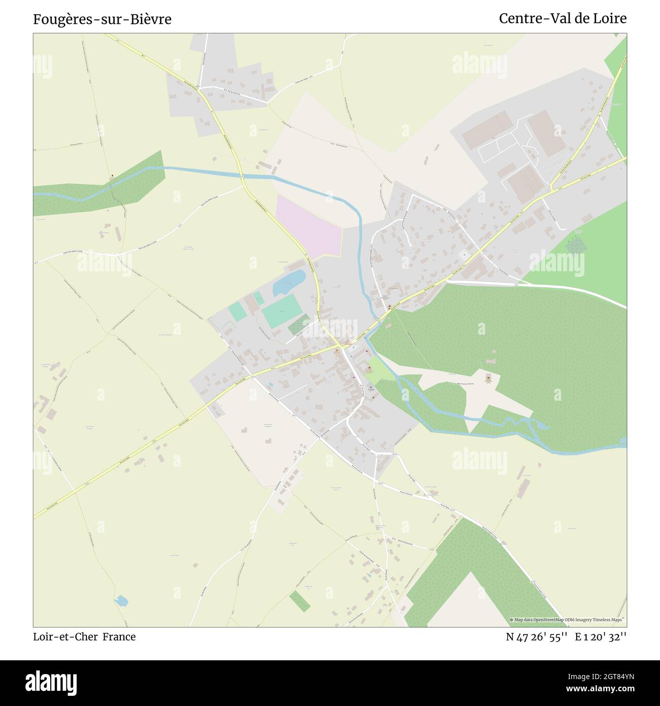 Map of fougeres hi-res stock photography and images - Alamy