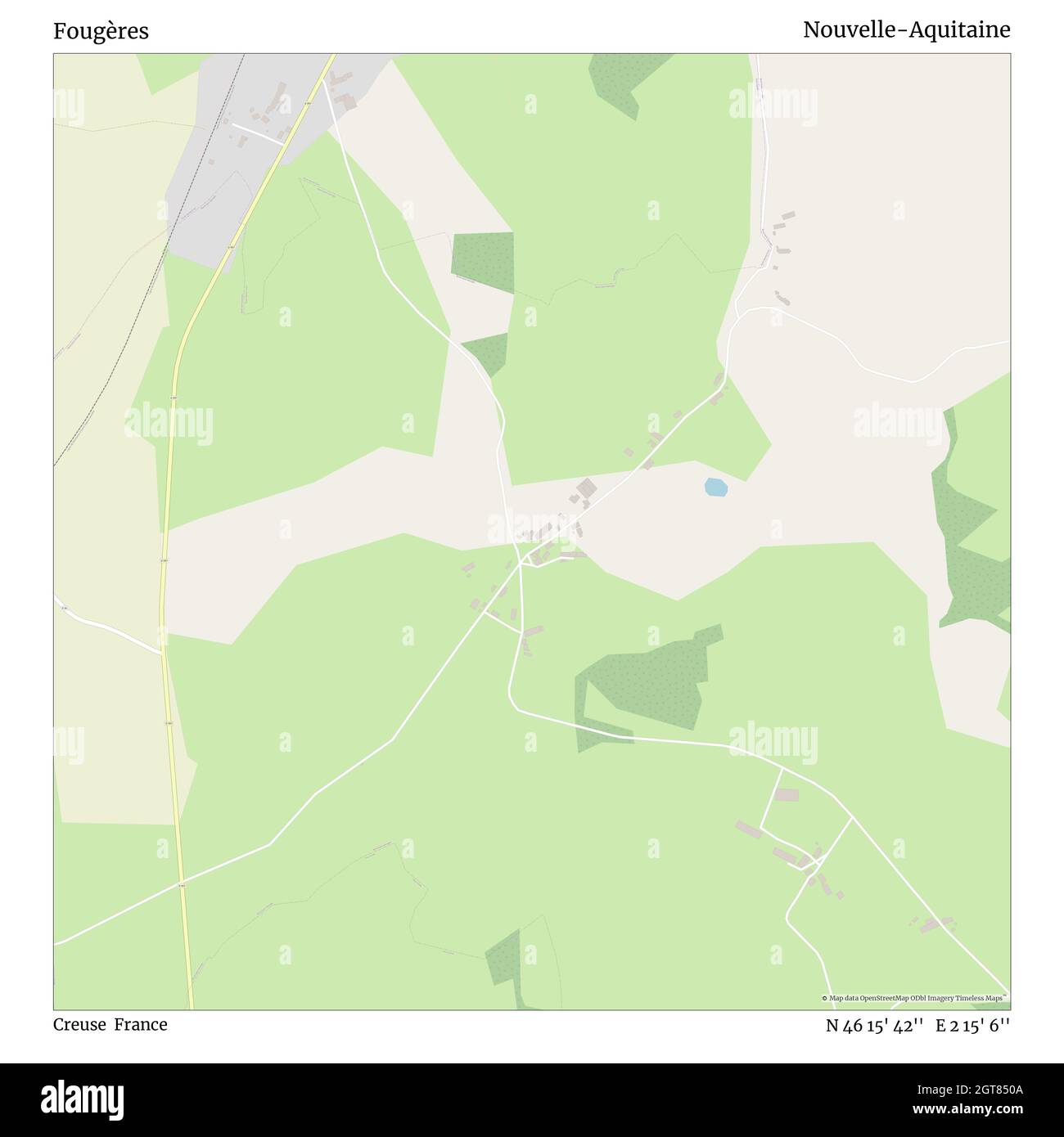 Map of fougeres Cut Out Stock Images & Pictures - Alamy