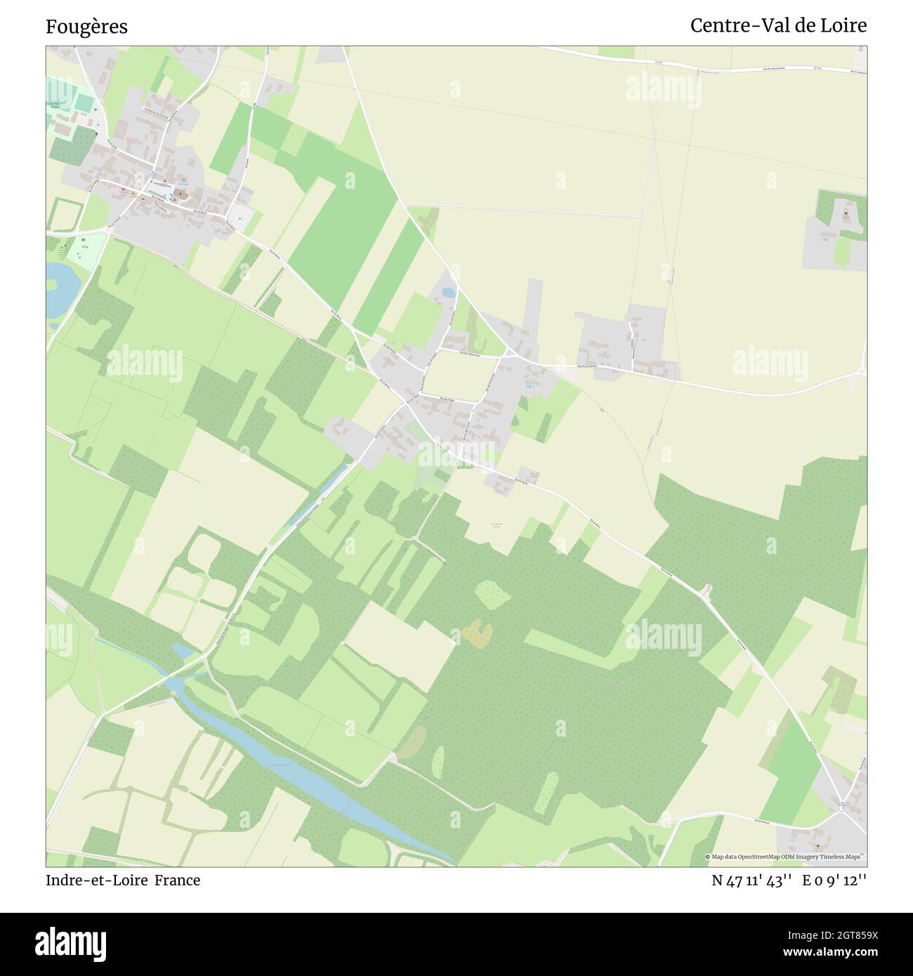 Map of fougeres hi-res stock photography and images - Alamy