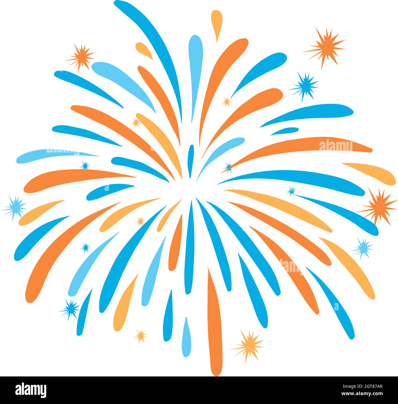 Blue fire flame Stock Vector Images - Alamy