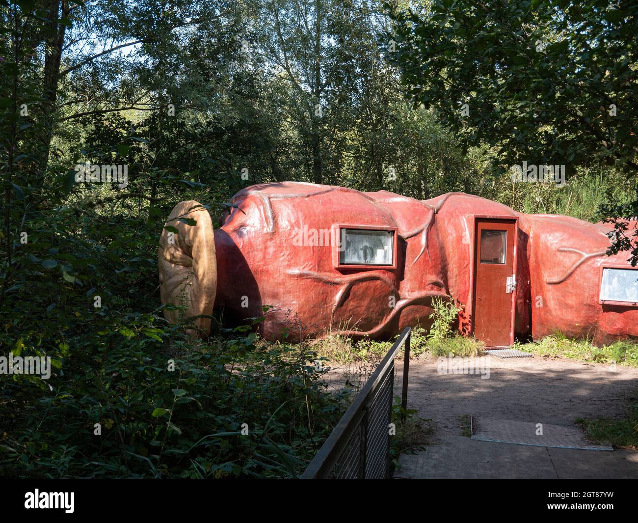 Stekene, Belgium, September 25, 2021, Verbeke foundation, CasAnus ...