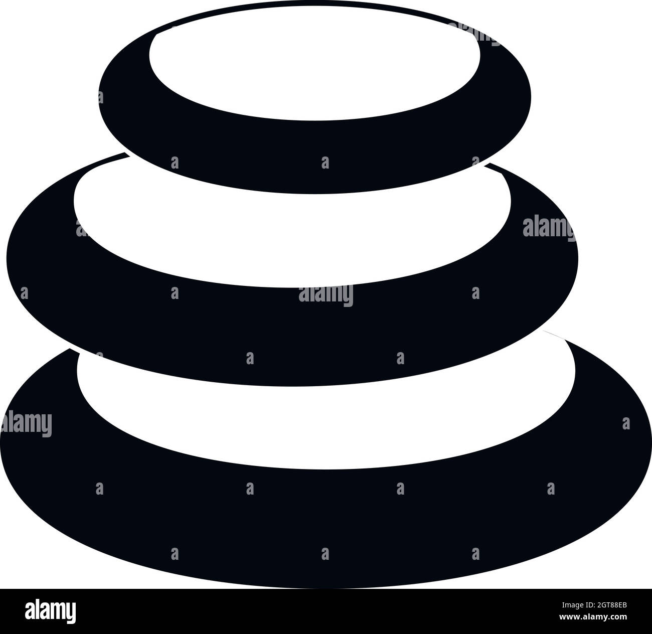 Basalt stone Stock Vector Images - Alamy