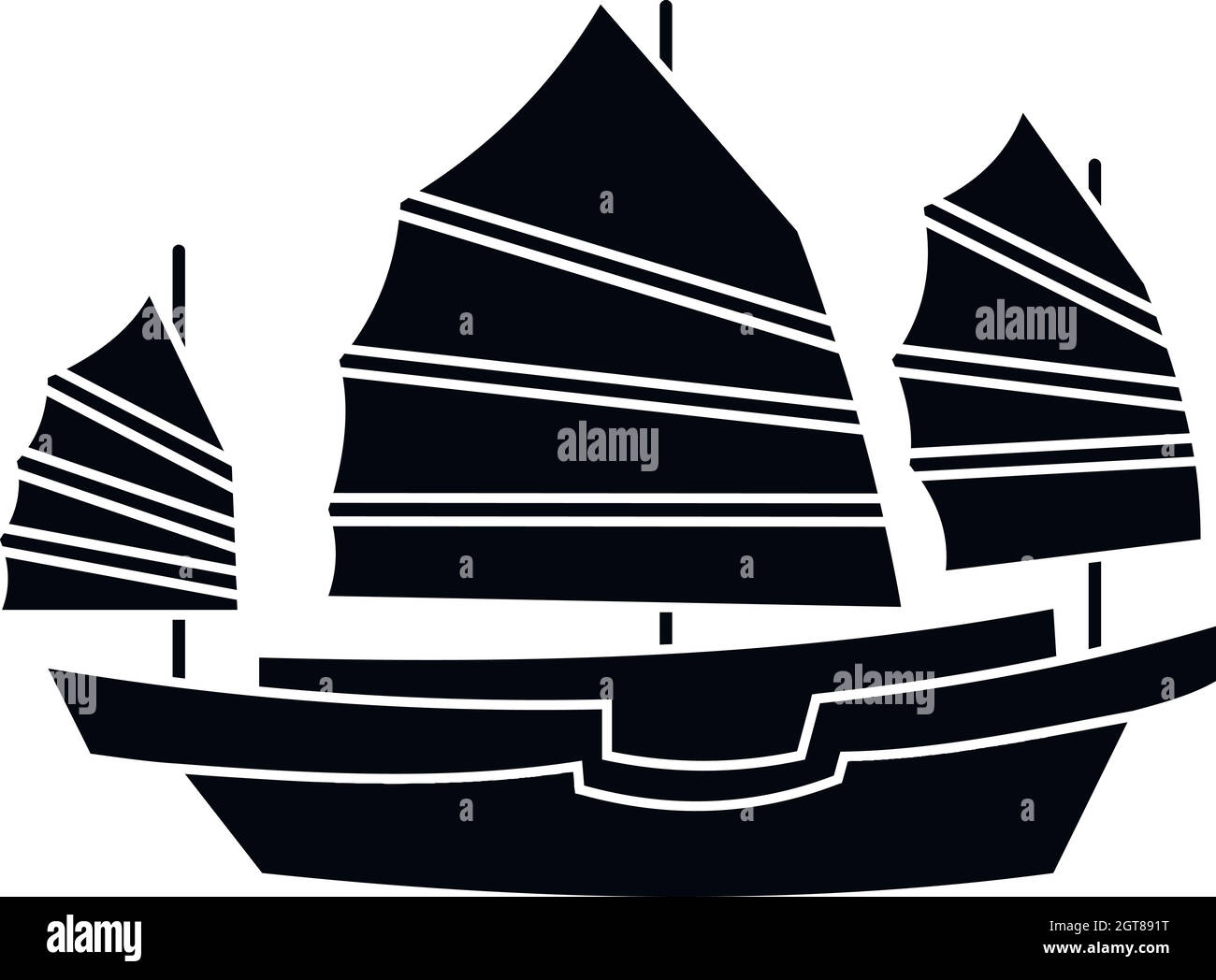 Traditional wooden port boat Stock Vector Images - Alamy