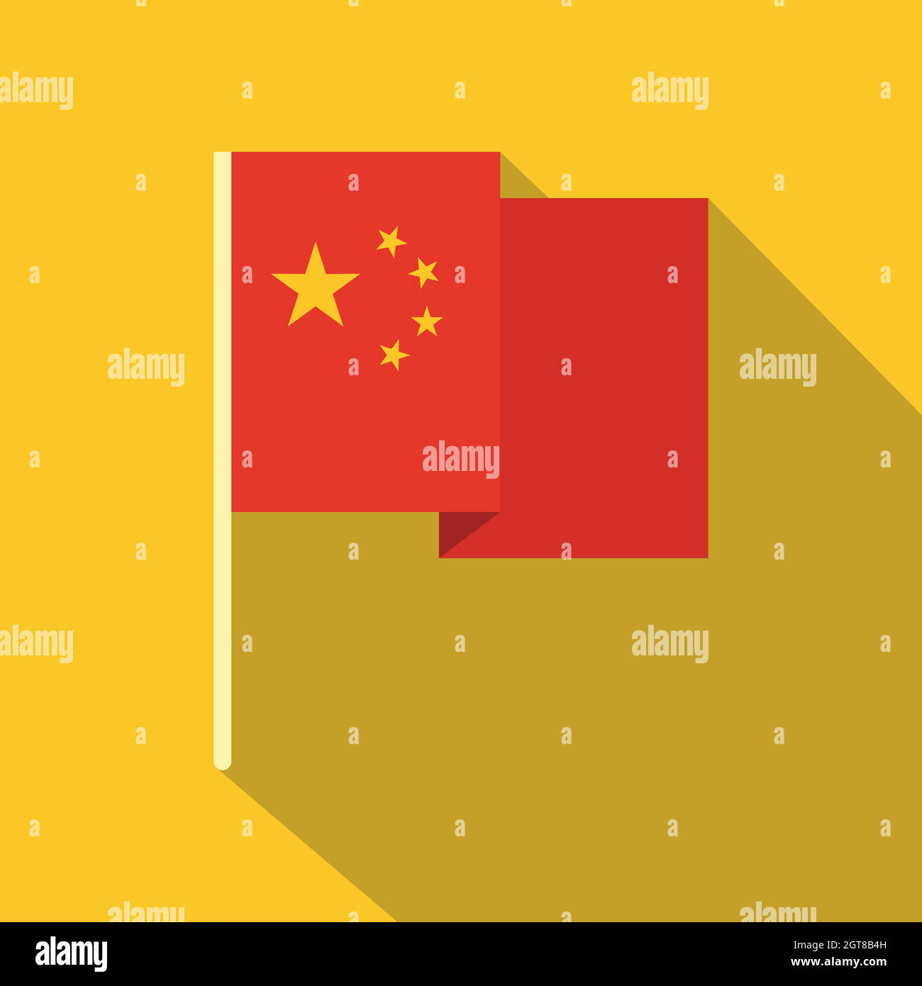 Red yellow star national Stock Vector Images - Alamy