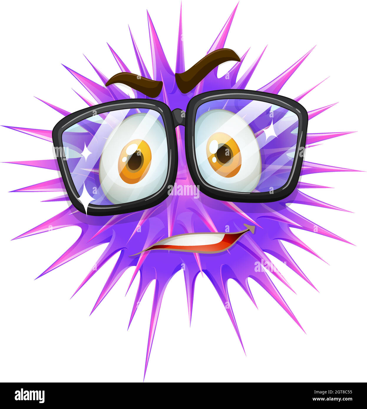 Close up slime Stock Vector Images - Alamy