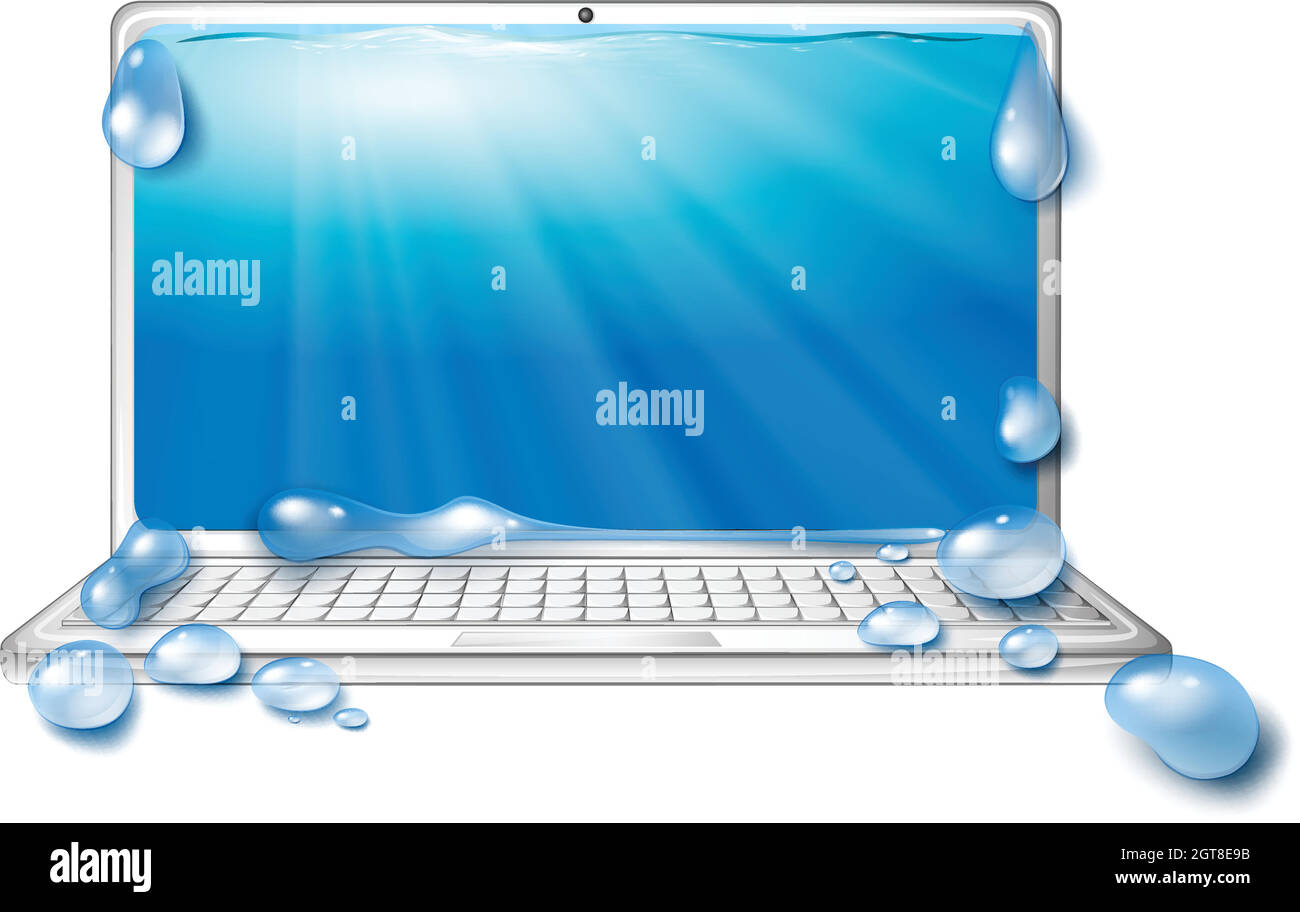 Laptop Stock Vector Images - Alamy