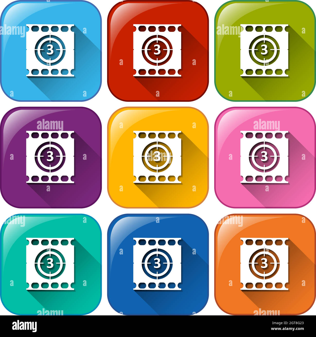 Horror movie icon hi-res stock photography and images - Alamy