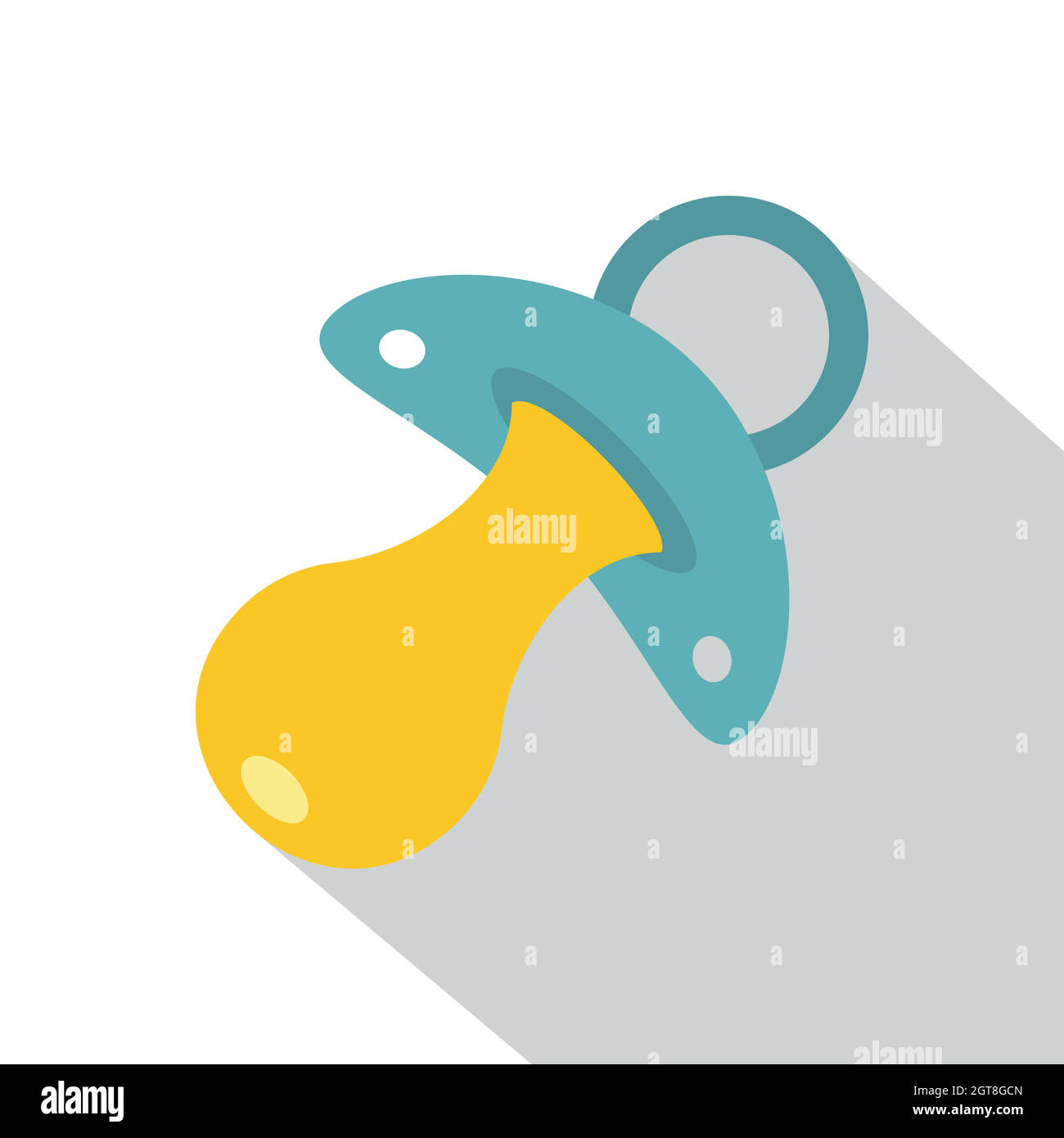 Little Girl Pacifier Stock Vector Images - Alamy