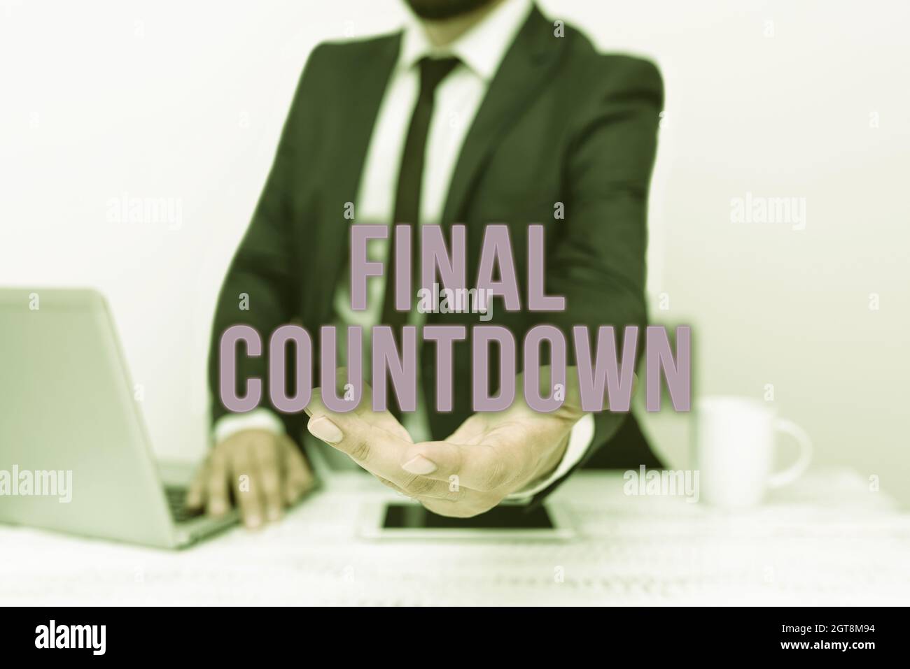 Inspiration showing sign Final Countdown. Concept meaning Last moment ...