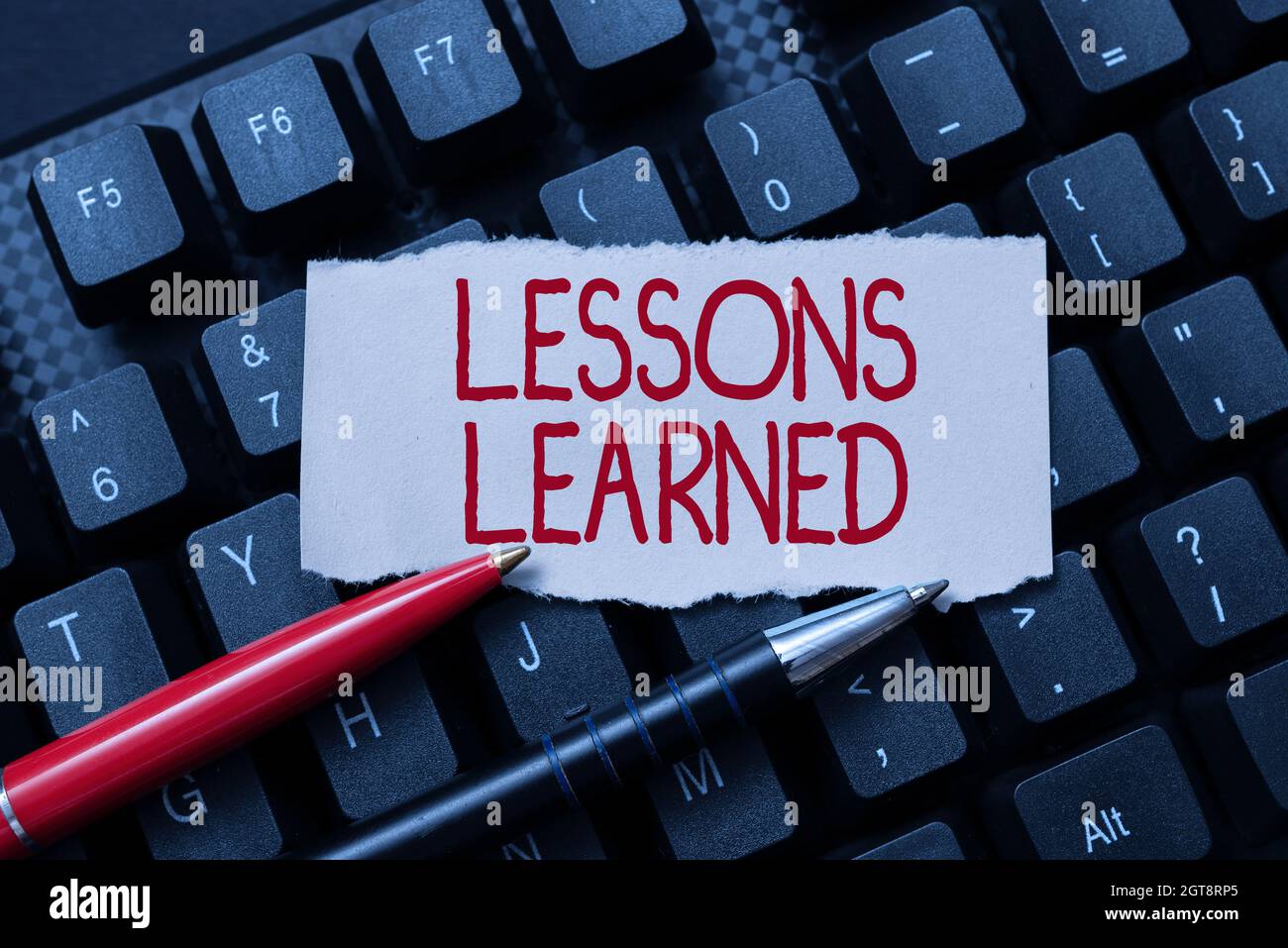 Text sign showing Lessons Learned. Concept meaning information reflects ... Text sign showing Lessons Learned. Concept meaning information reflects ...