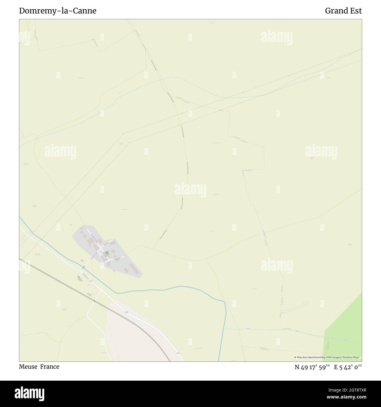 Map Of Domremy