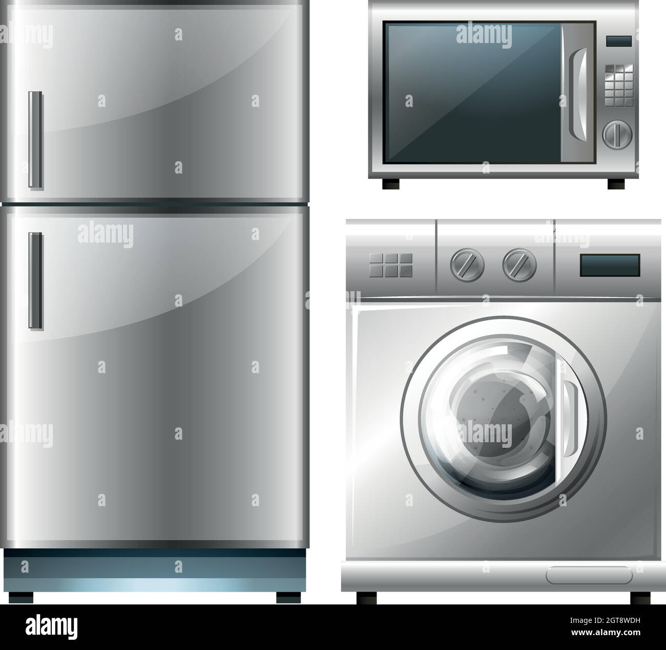 Modern technology equipment Stock Vector Images - Alamy