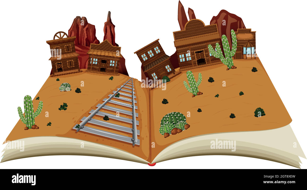 Western wild nature Cut Out Stock Images & Pictures - Alamy