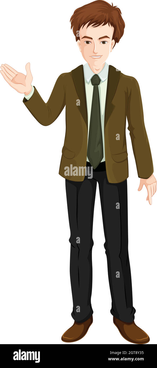 Profession standing Stock Vector Images - Alamy