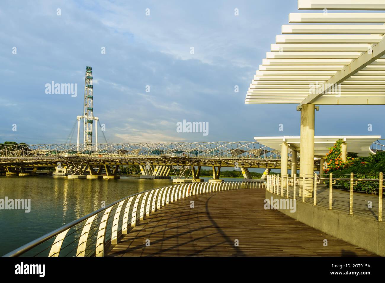 Marina Bay Sands, an integrated resort fronting Marina Bay Bayfront ...