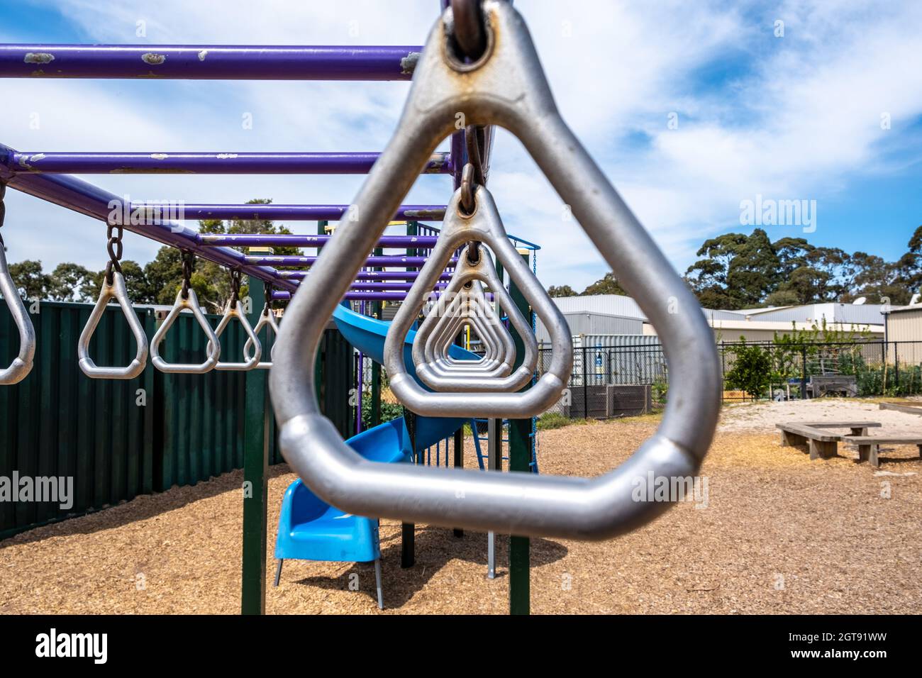 Monkey Bars Children Playground High Resolution Stock Photography and ...