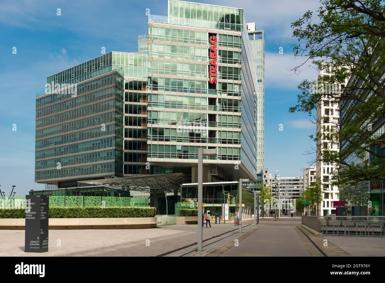 Strabag building in donaucity hi-res stock photography and images - Alamy