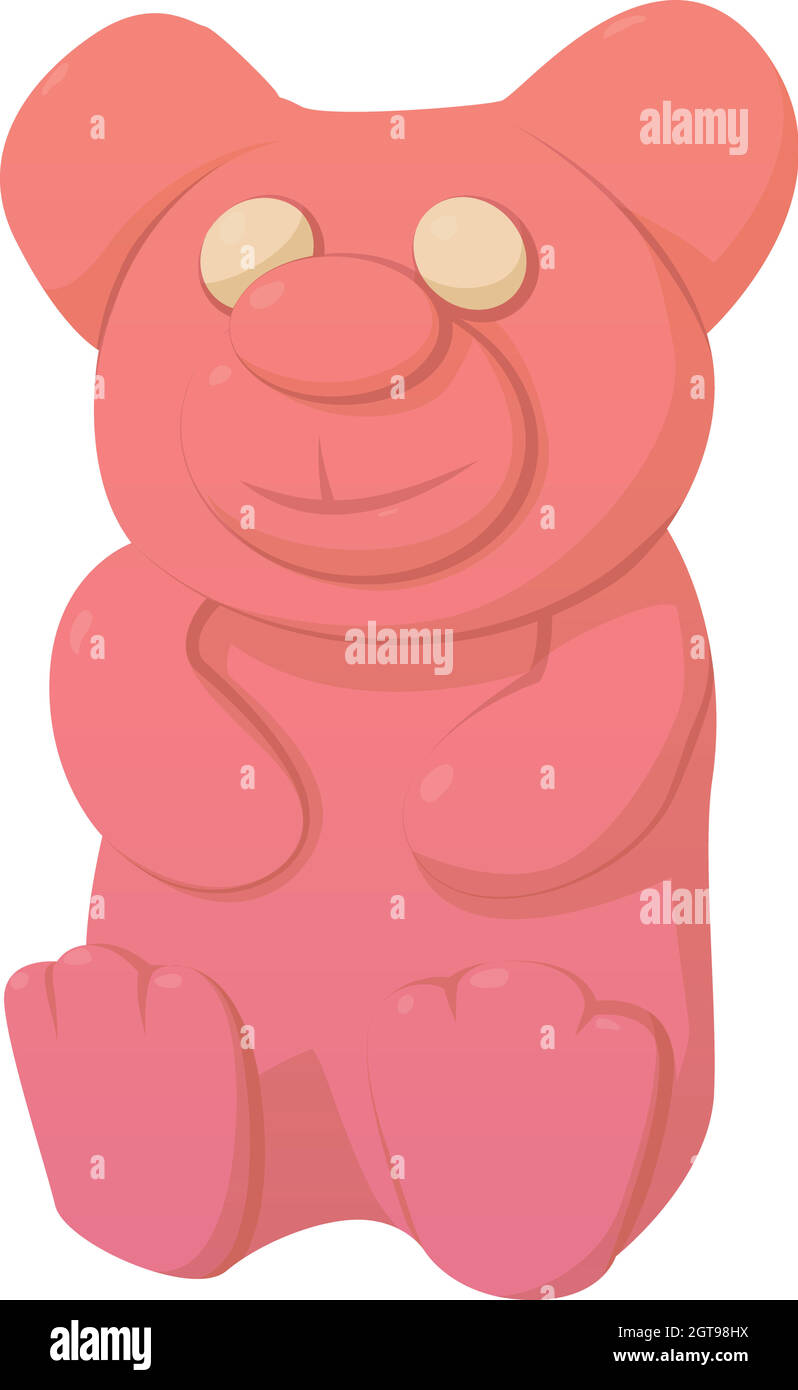 Bear candy icon, cartoon style Stock Vector Image & Art - Alamy