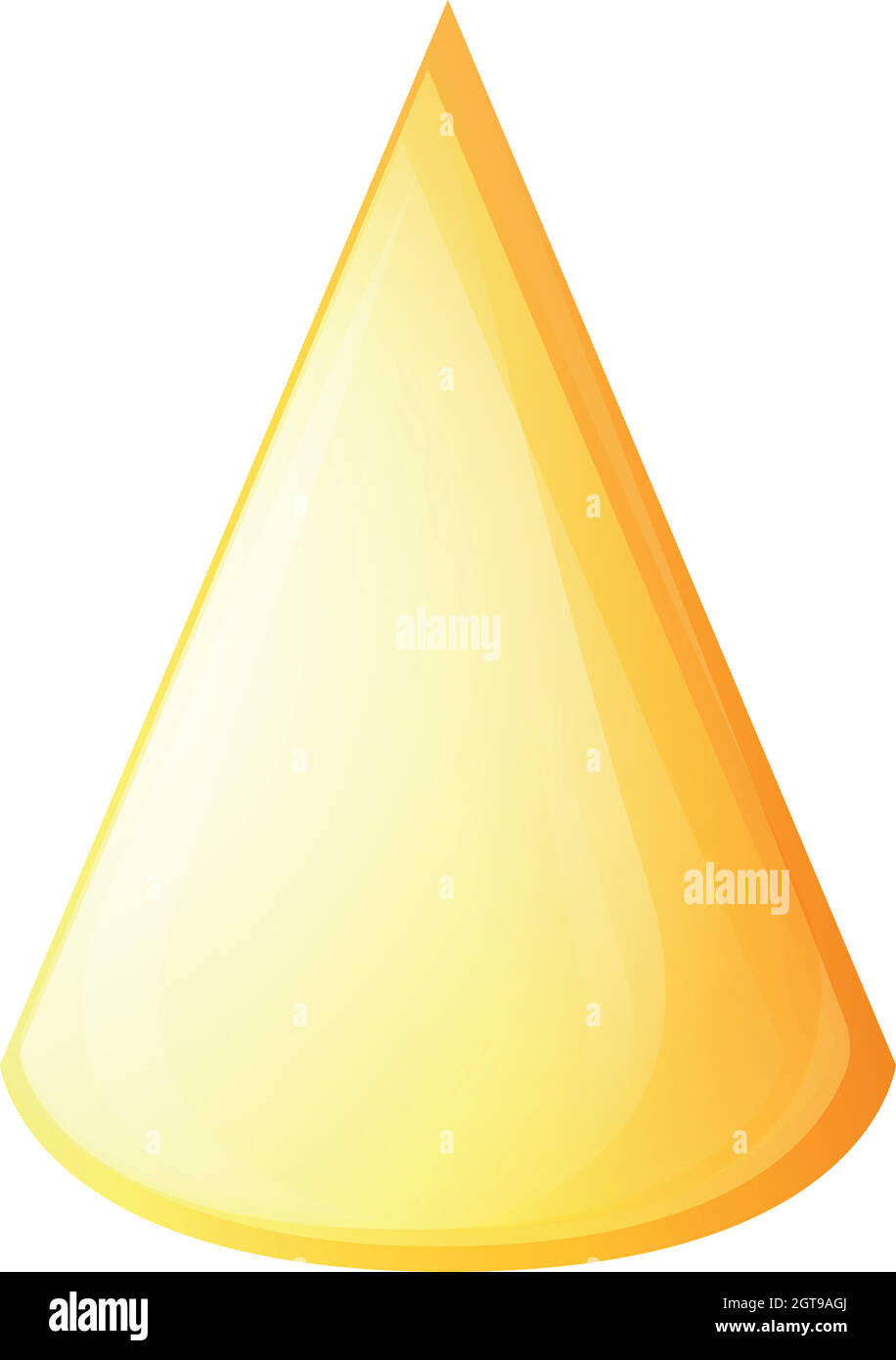 Pointy cone Stock Vector Images - Alamy