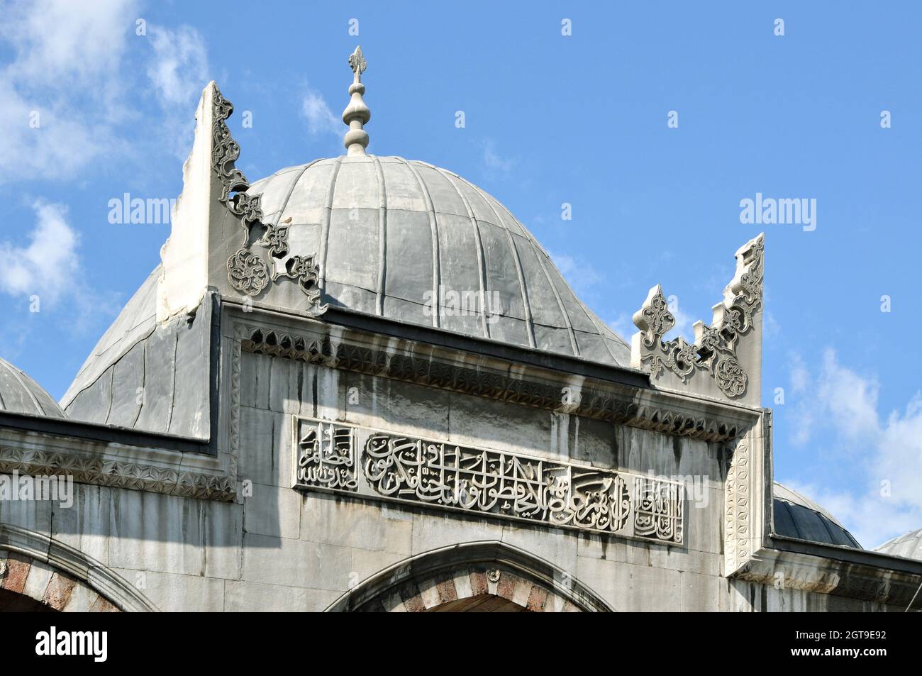 Ottoman style architecture, mosques and minarets details, Istanbul ...