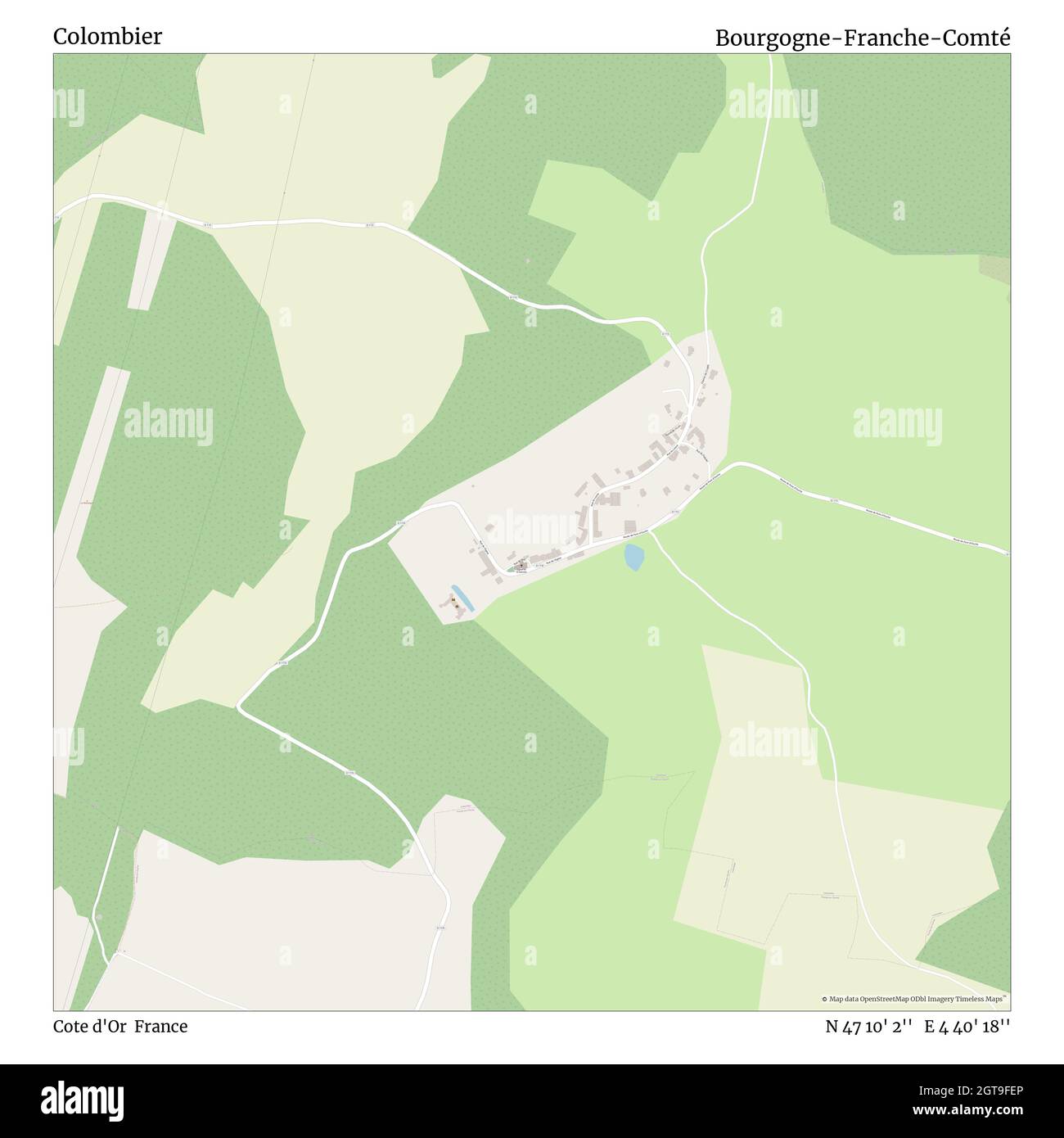 Map of colombier hi-res stock photography and images - Alamy